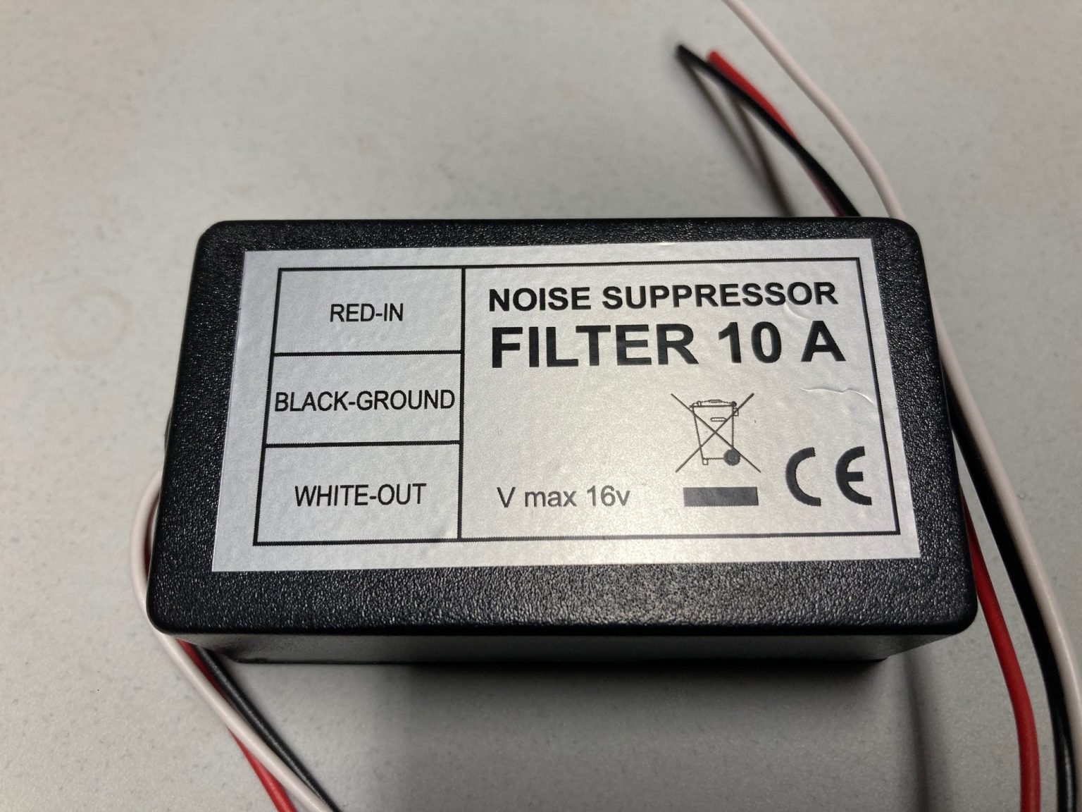 Ontstoringsfilter 10A - CB-webshop